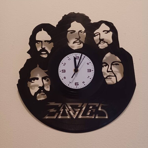 Eagles Clock - Etsy