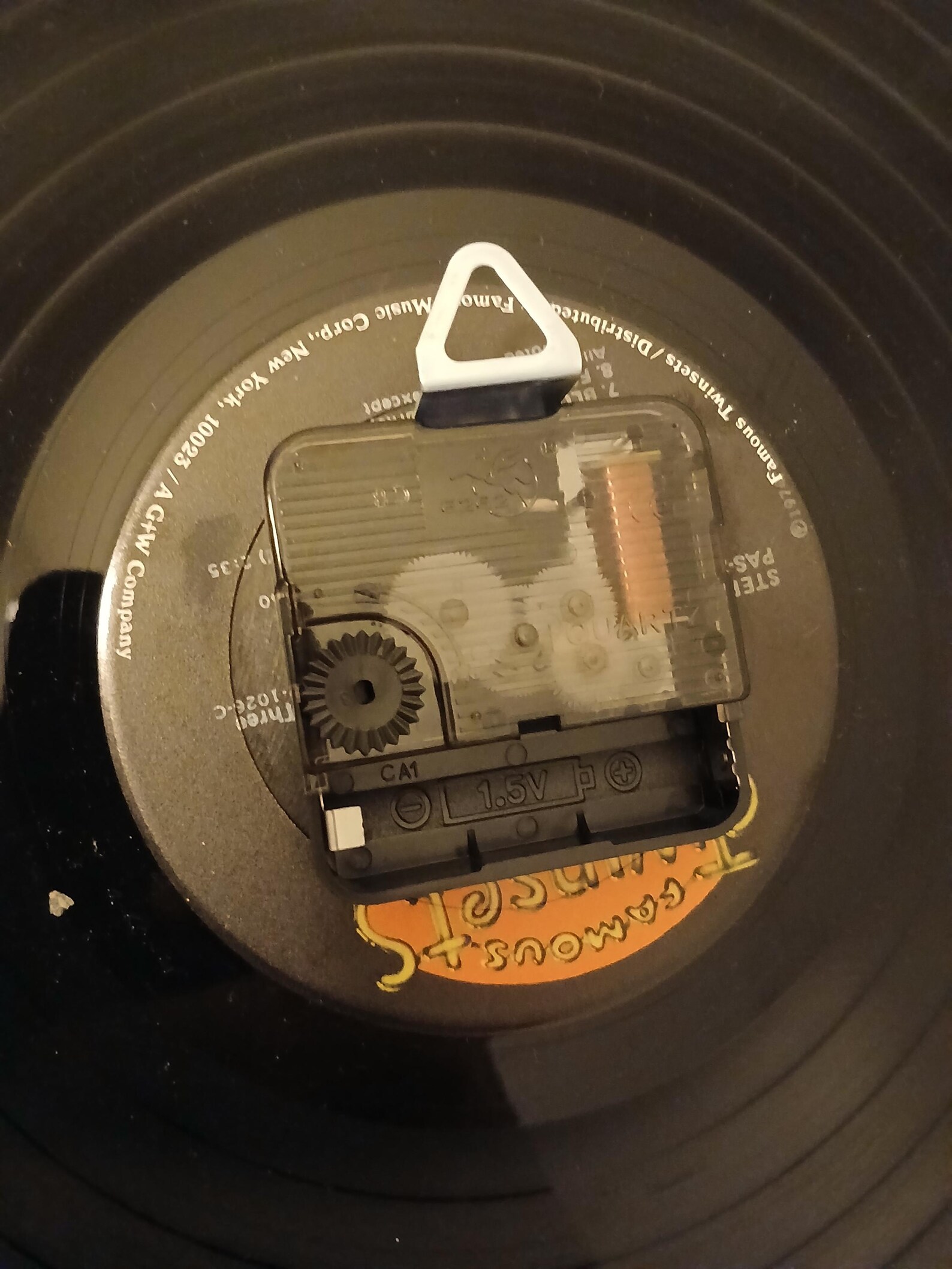 FELLOWSHIP MOVIE Vinyl Record Clock - Etsy