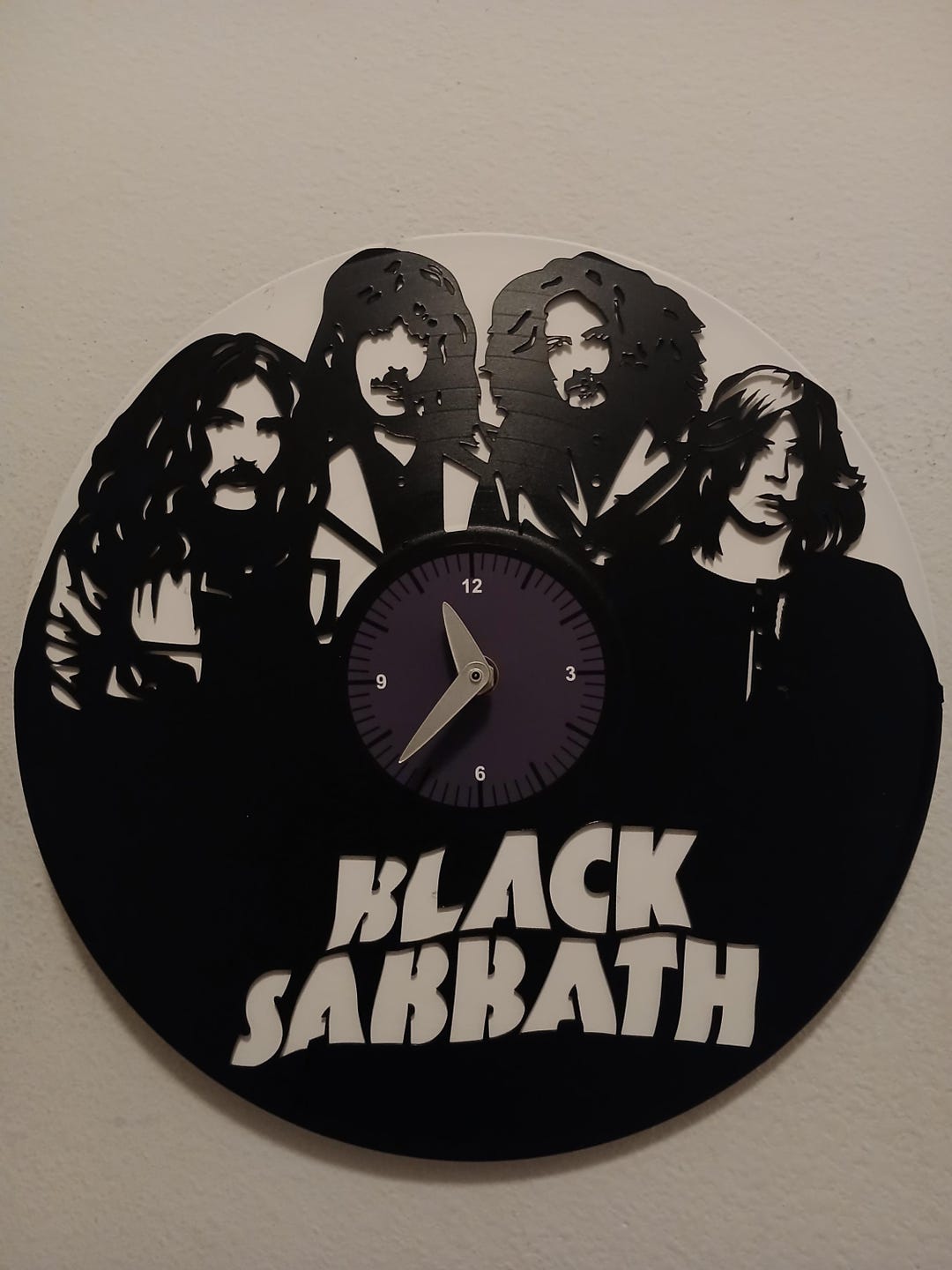 BLACK SABBATH Vinyl Record Clock - Etsy