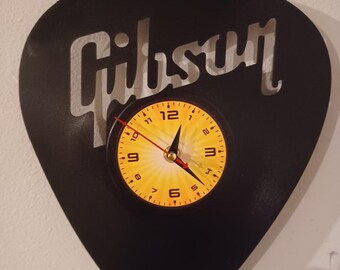 Gibson Guitar Clock - Etsy