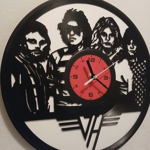 ROCK ROCK 80'S Vinyl Record Clock - Etsy