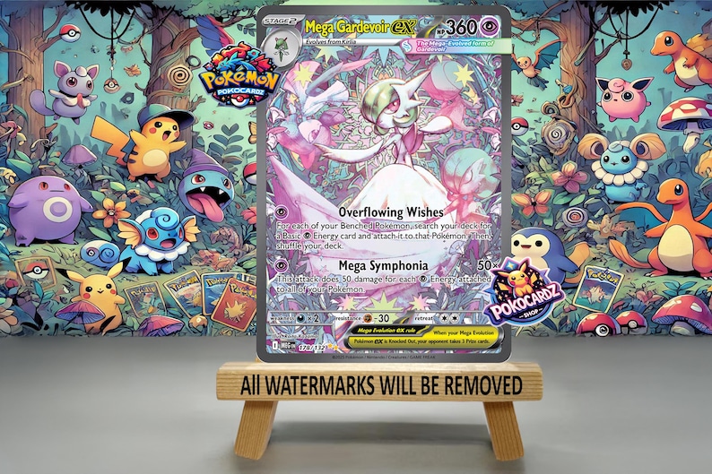 Mega Gardevoir Ex · Mega Evolution (MEG) #178 Custom Card - Etsy