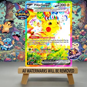 Pikachu Ex · Surging Sparks (SSP) #238 Proxy Card - Etsy