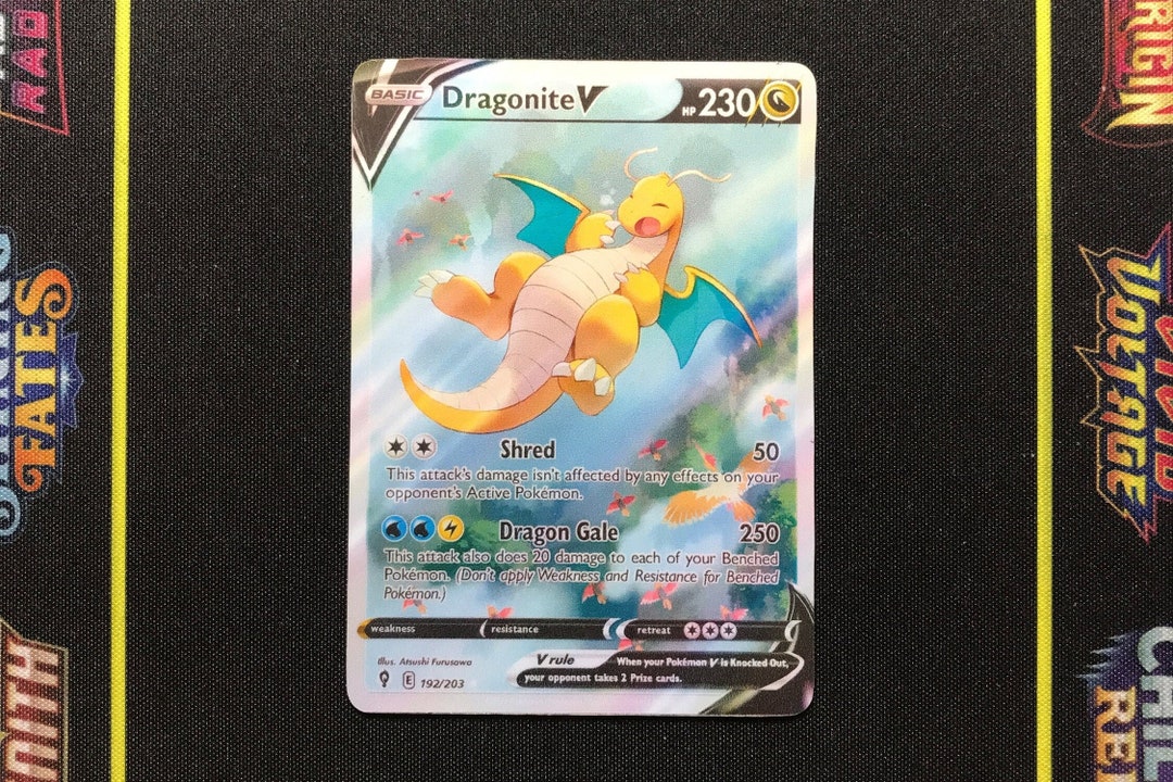 Dragonite V Evolving Skies EVS 192 Proxy Card - Etsy