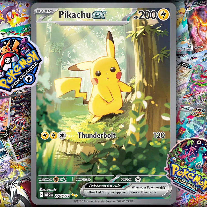 Pikachu Ascended Proxy - Etsy UK