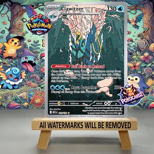 Clawitzer · Mega Evolution (MEG) #141 Proxy Card - Etsy