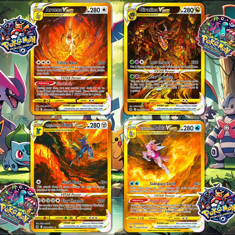 Arceus Vmax - Etsy