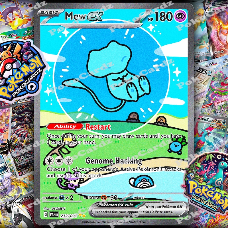 Psa 10 Bubble Mew - Etsy