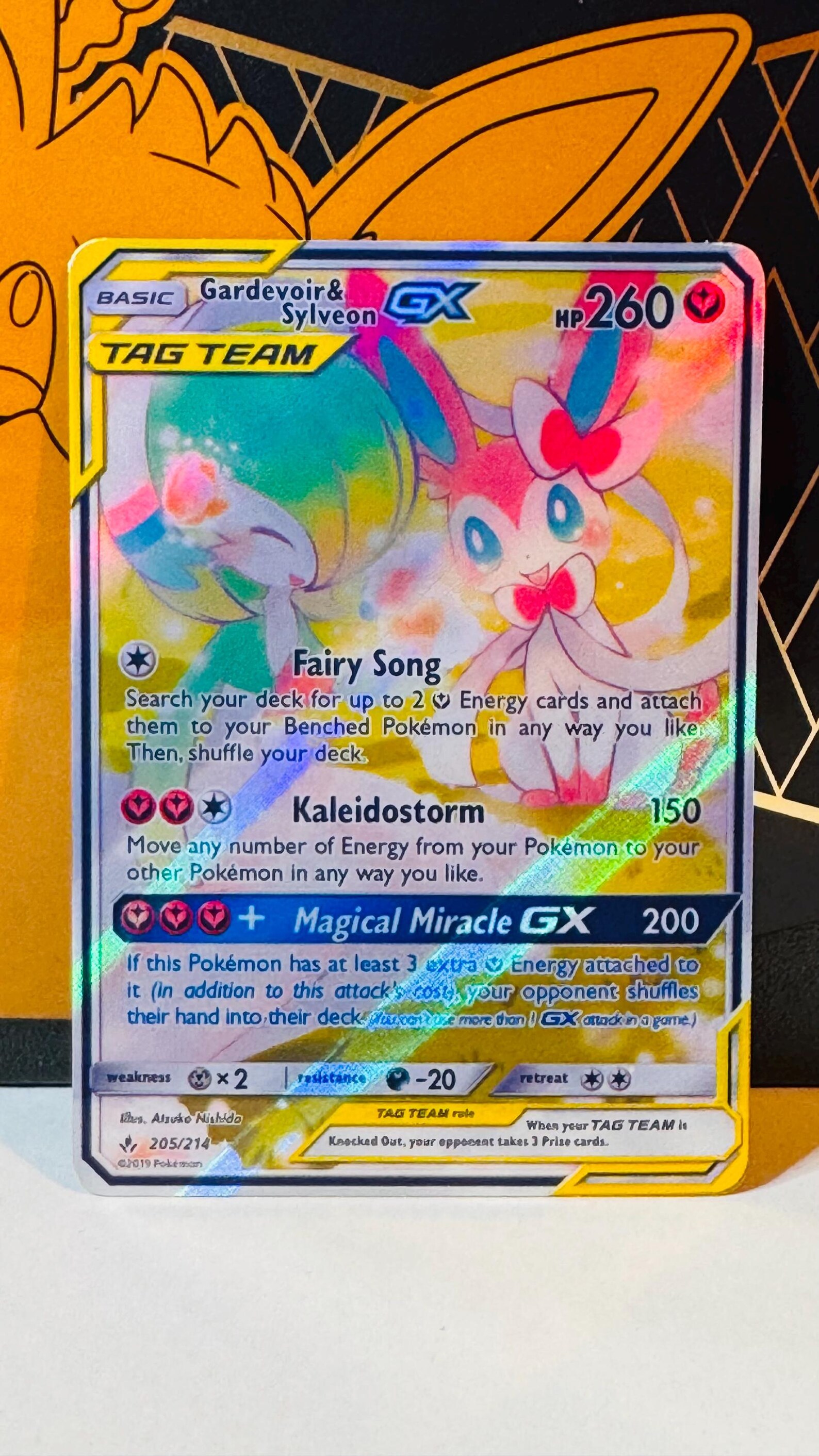 Gardevoir & Sylveon-gx · Unbroken Bonds (UNB) #205 Proxy Card - Etsy Canada