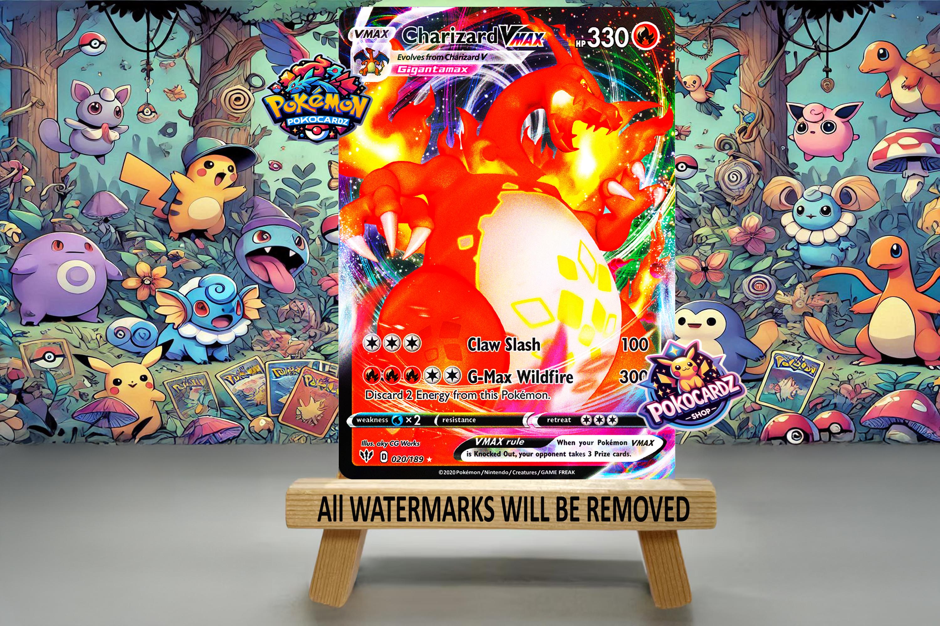 Charizard VMAX ·bundle Set Proxy Card - Etsy