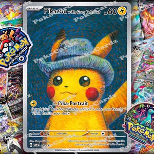 Pikachu With Gray Felt Hat Gx V Vsstar Pokemon Custom Card Pikachu With Gray Felt Hat Gx V Vsstar Pokemon Custom Card