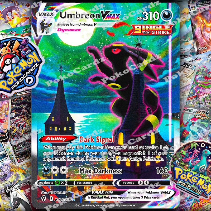 Umbreon V Alt Art - Etsy