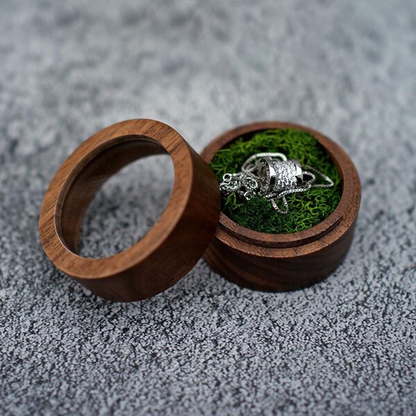 Wedding Ring Box - Etsy