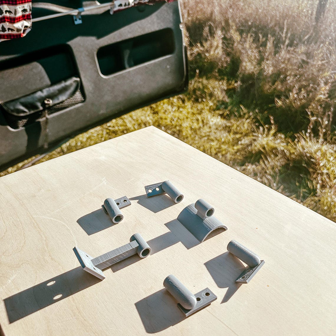 CR-V Rear Curtain Rod Kit 2002-2006 | Privacy Window Shade | Camper DIY ...