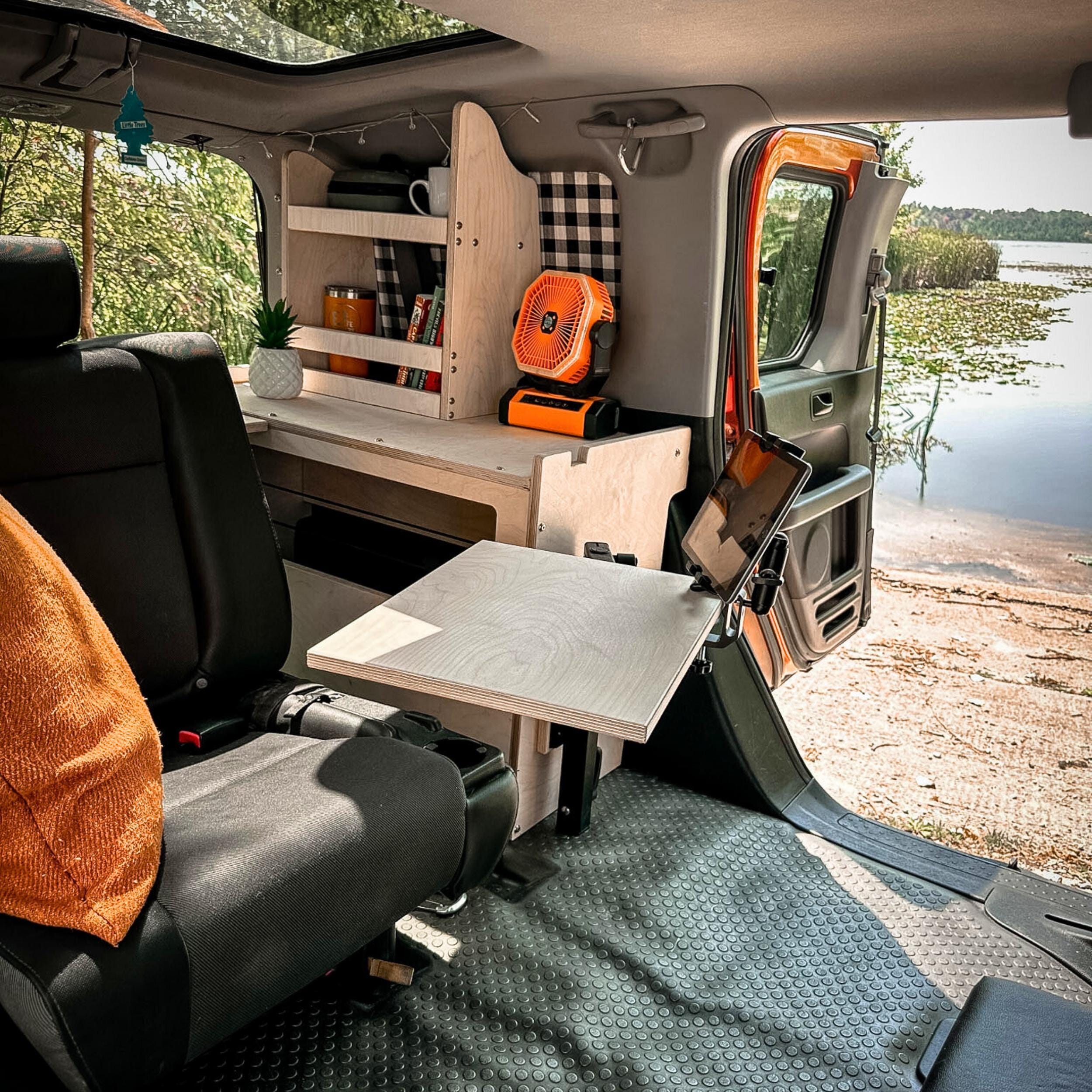 Honda Element Camper Cabinets, Honda Element Table Desk, Car Organizer ...