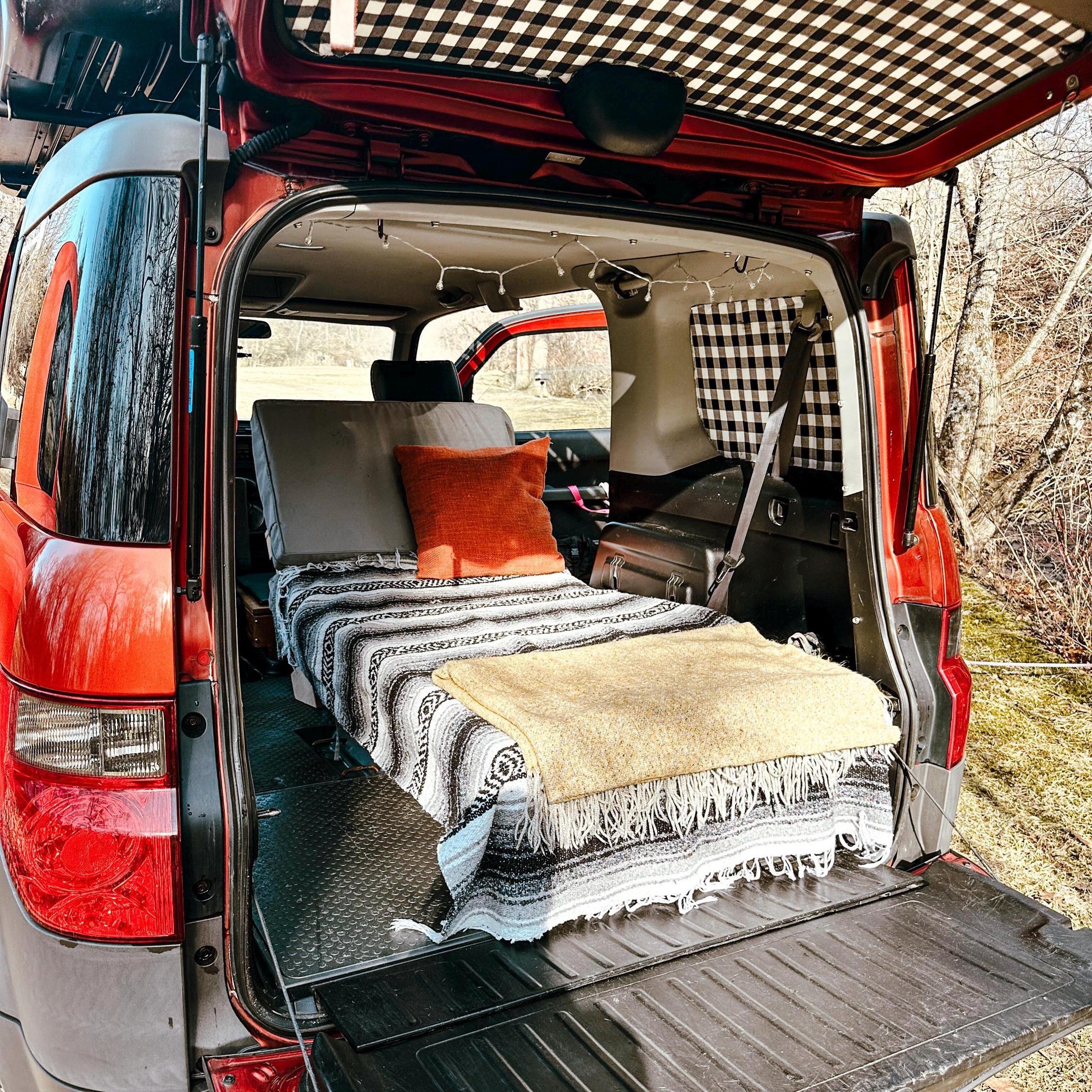 Honda Element Camper Kit | DIY Car Camping Bed Platform | Convertible ...