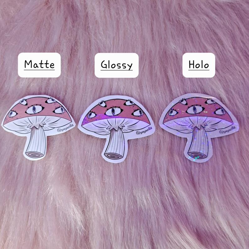 The Shrooms Have Eyes - Etsy