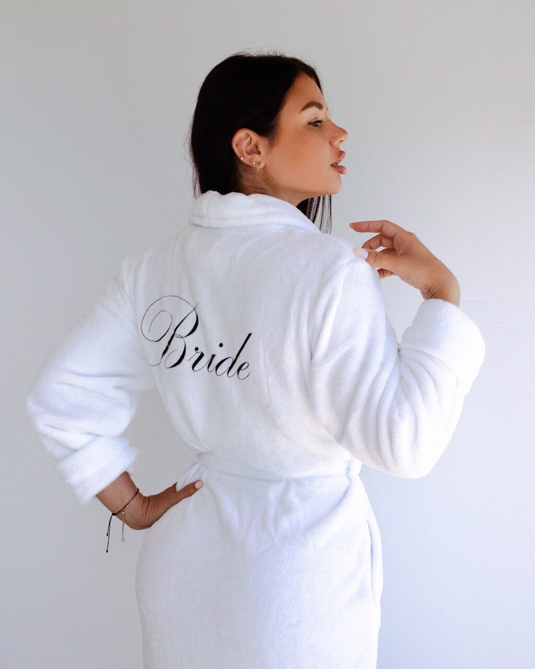 Personalized Adult Robes Robe for Bride Robe for Bridesmaid Maid of ...