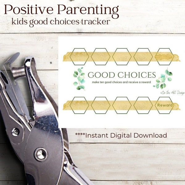 Good Choice Chart - Etsy