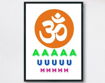 Spiritual Aum Art - Etsy