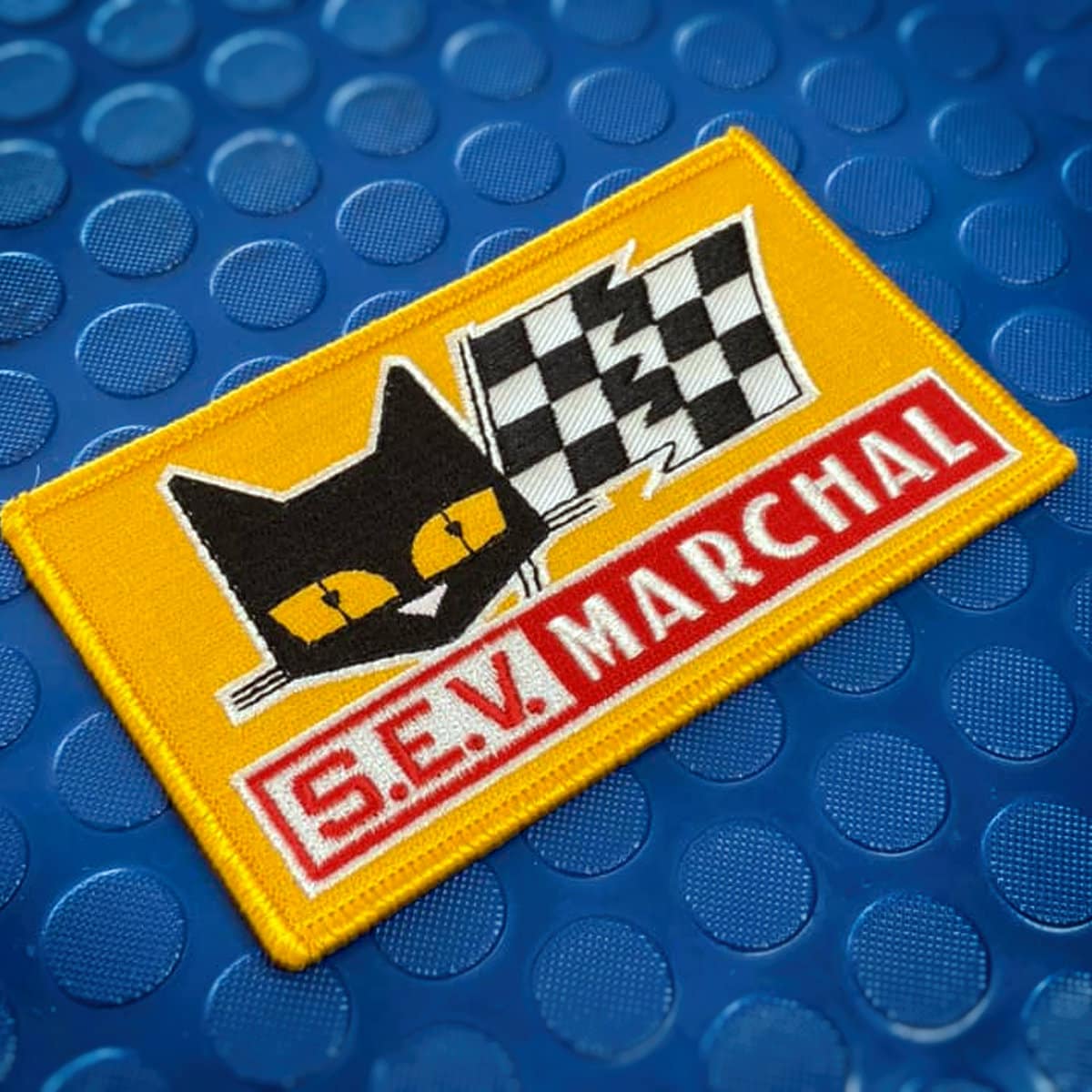 MARCHAL Fully Embroidered Patch for Caps, Jackets, Race Suits, and ...