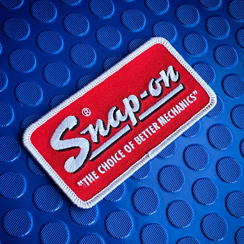 1950s Snap-on Tools Work Patch, Sew-on or Iron-on Embroidered, for Caps ...