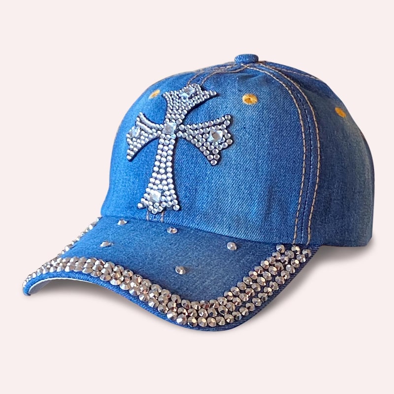 Womens Caps With Rhinestones - Etsy