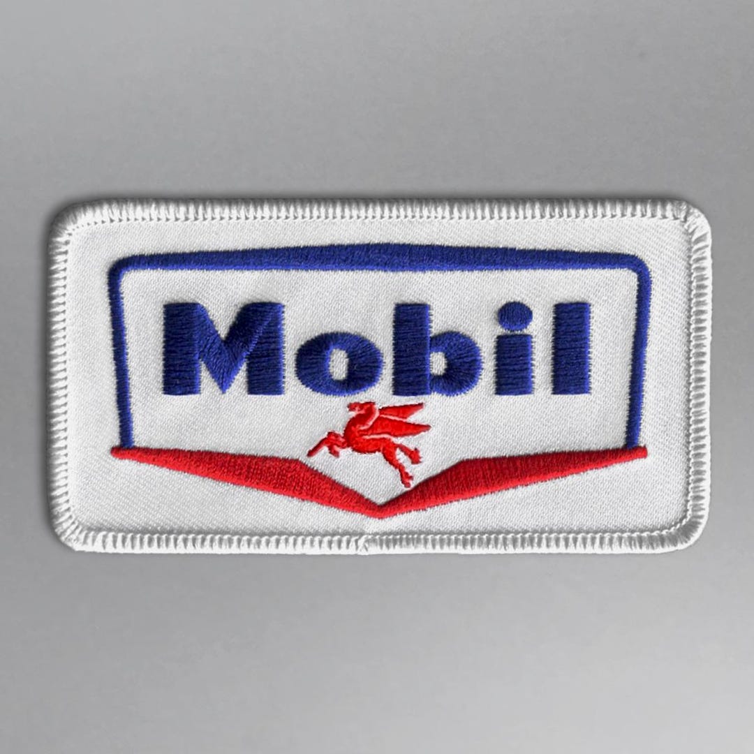 Mobil Oil Gas Patch Vintage Style From 1954-1966 Iron on or Sew on ...