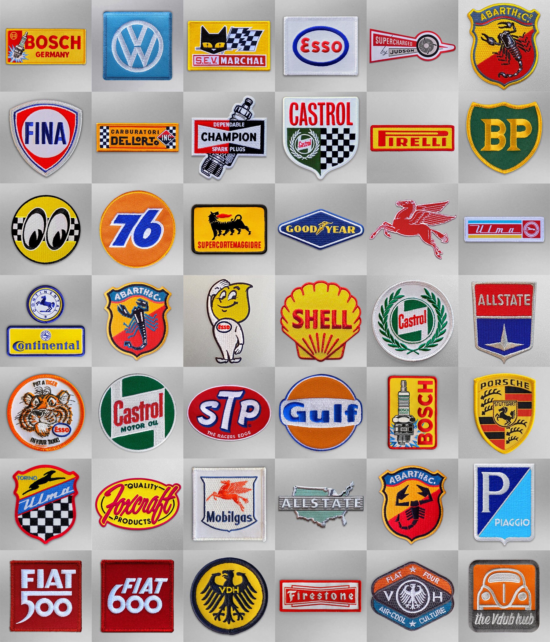 Pegasus Mobil Oil Embroidered Patch Iron on or Sew on for Coveralls ...
