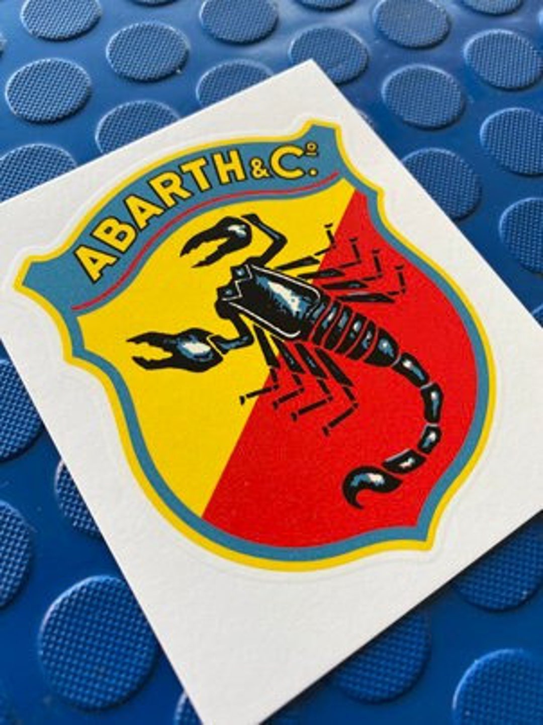 ABARTH Waterslide Transfer Decal Decalcomania 1954-1958 - Etsy