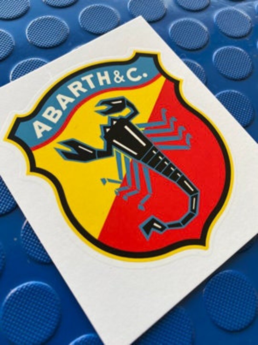 ABARTH Waterslide Transfer Decal Decalcomania 1960-1968 - Etsy