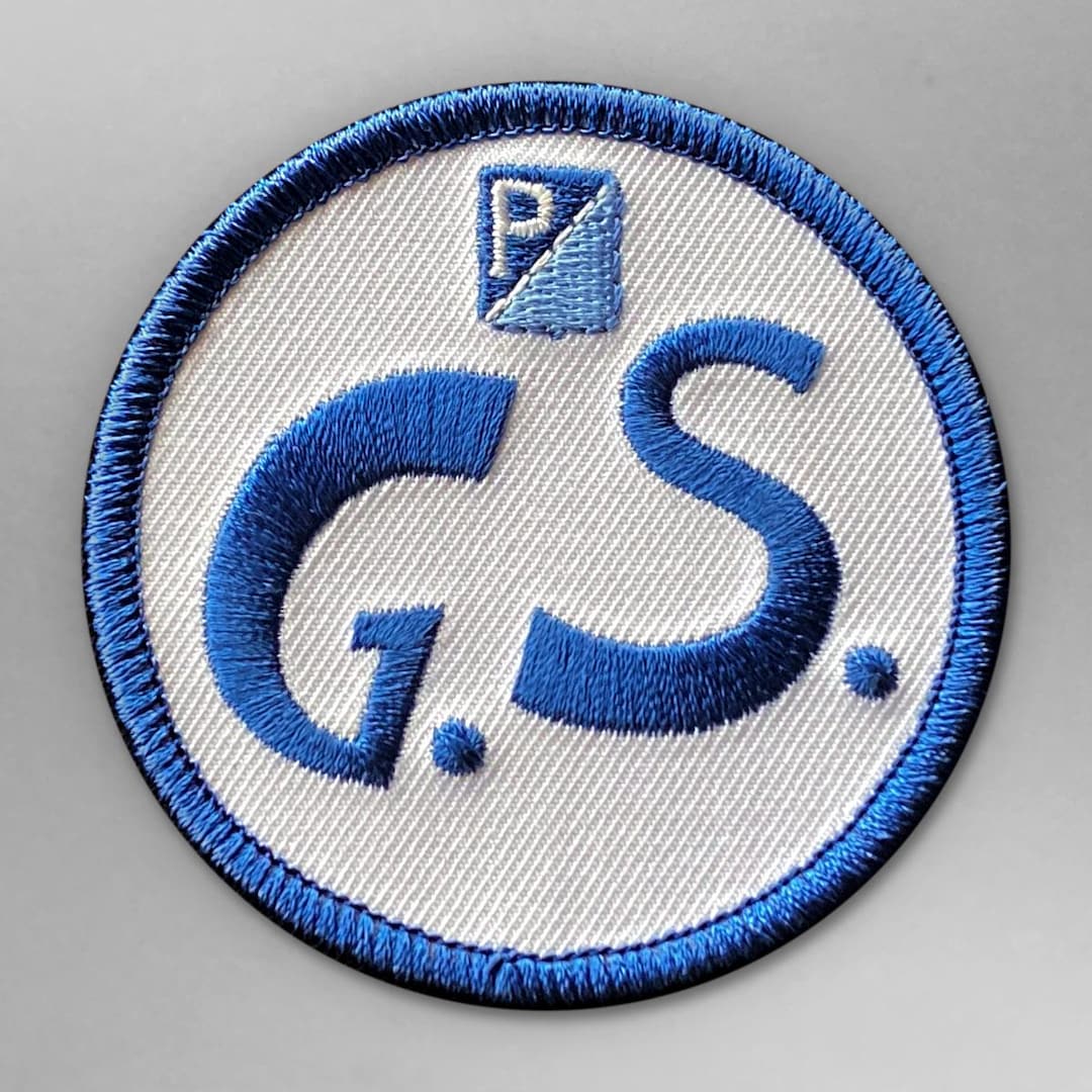 Vespa GS Piaggio Embroidered Patch for Caps, Jackets & Uniforms, Iron ...