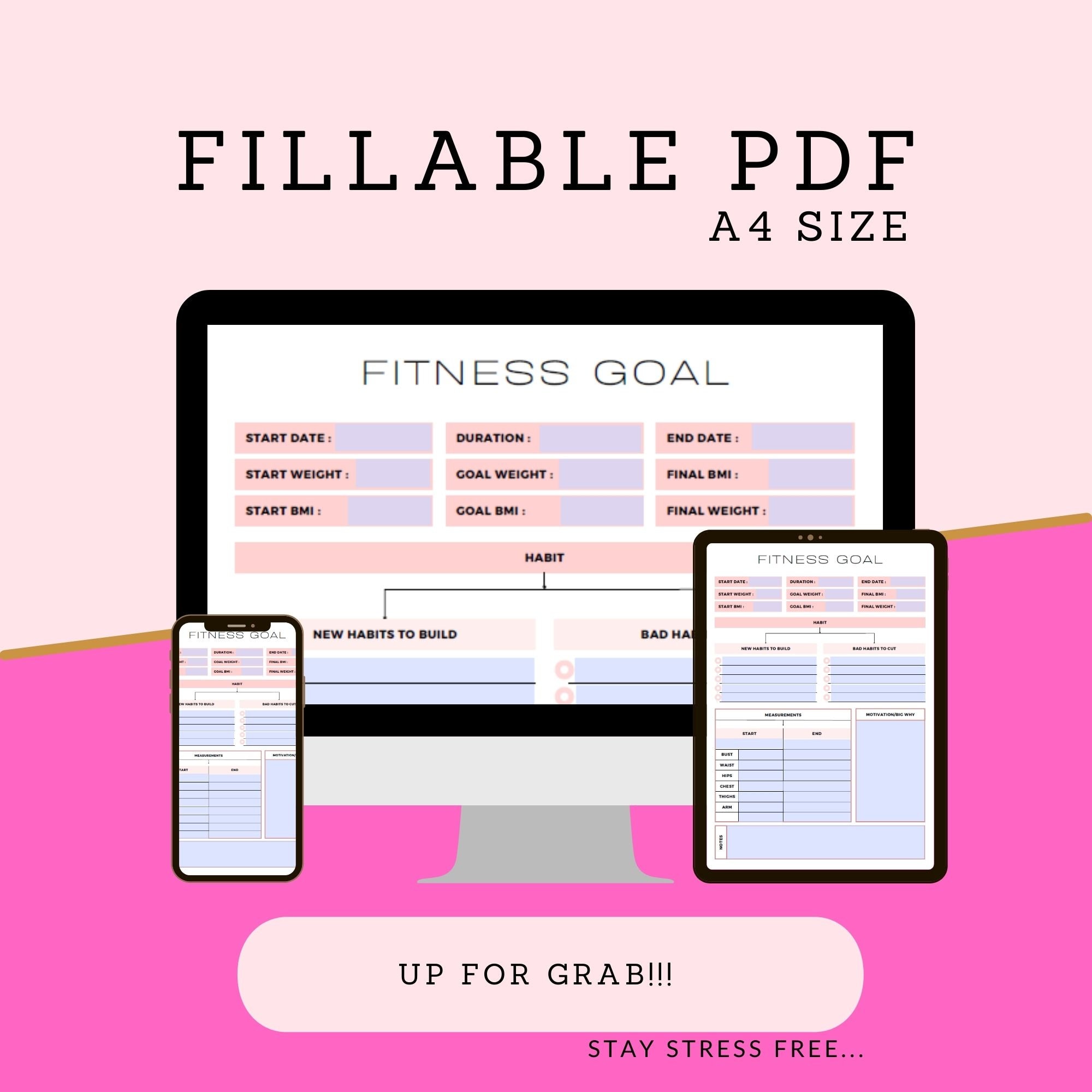 Editable Home Gym Layout Planner | Health and Fitness Workout Routine ...