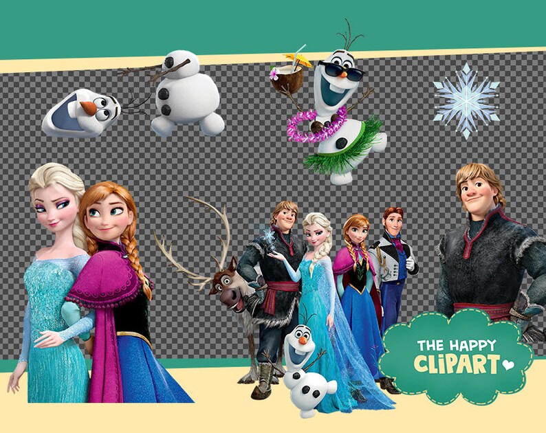 Frozen PNG - Frozen Characters - Digital Clipart - Transparent ...