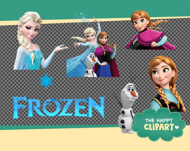 Frozen PNG - Frozen Characters - Digital Clipart - Transparent ...