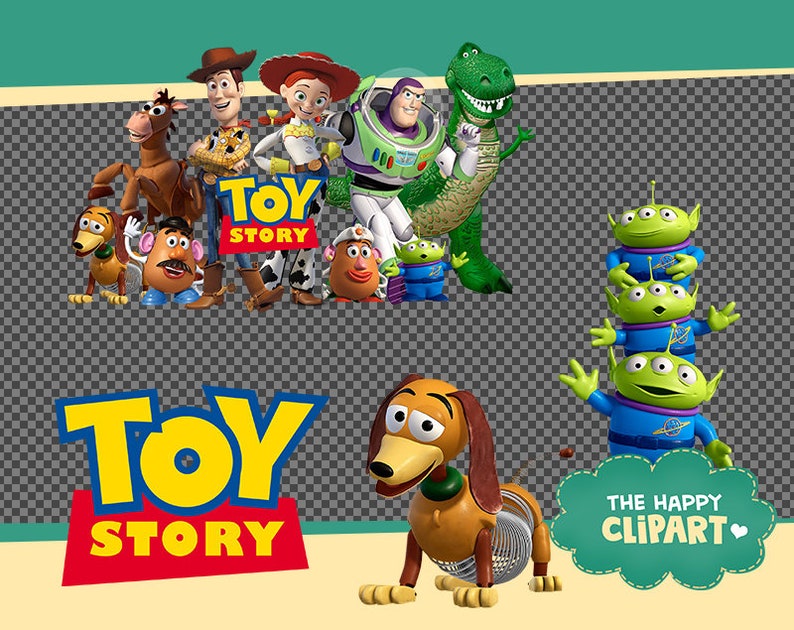 Toy Story PNG - Toy Story Characters - Digital Clipart - Transparent ...