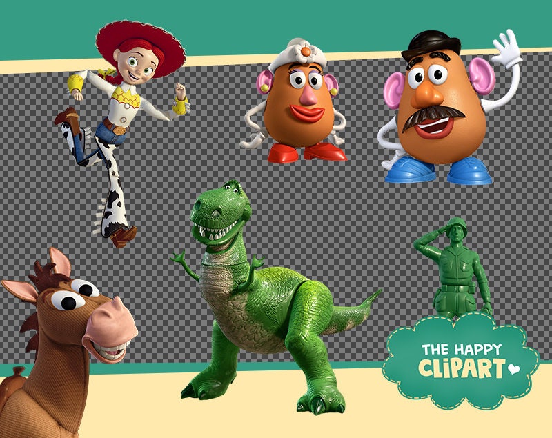 Toy Story PNG - Toy Story Characters - Digital Clipart - Transparent ...