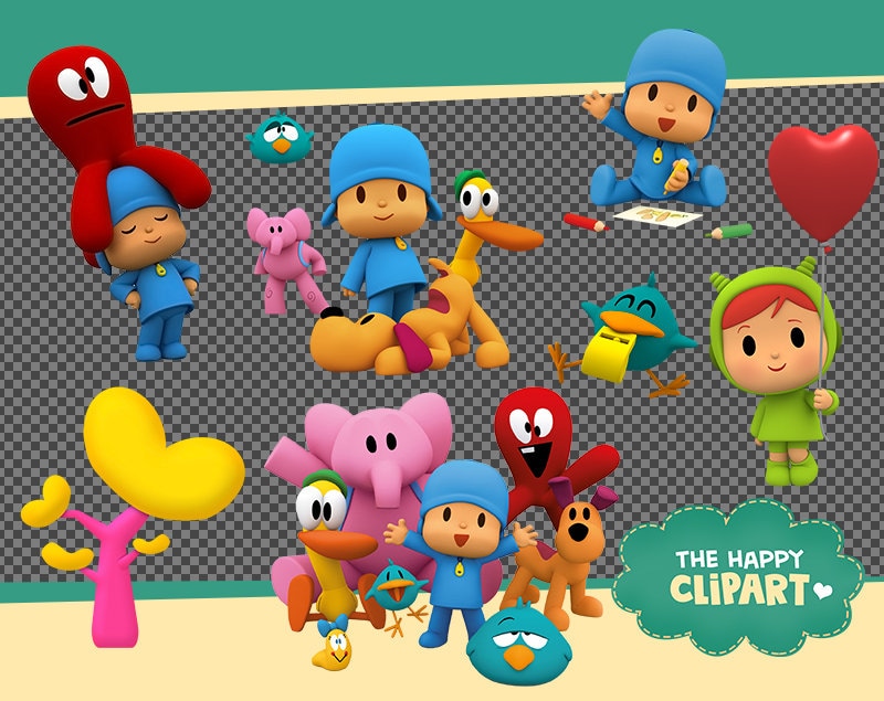 Pocoyo PNG - Pocoyo Characters - Pocoyo Digital Clipart - Transparent ...