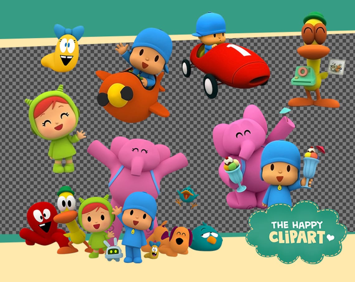 Pocoyo PNG Pocoyo Characters Pocoyo Digital Clipart Transparent ...