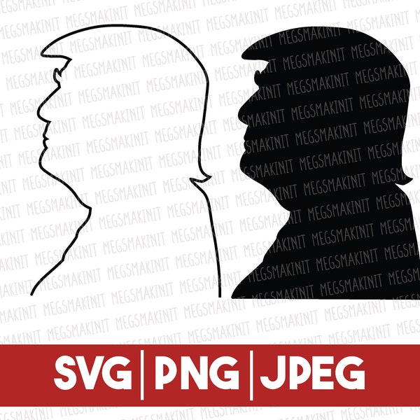 Trump Profile Template - Etsy