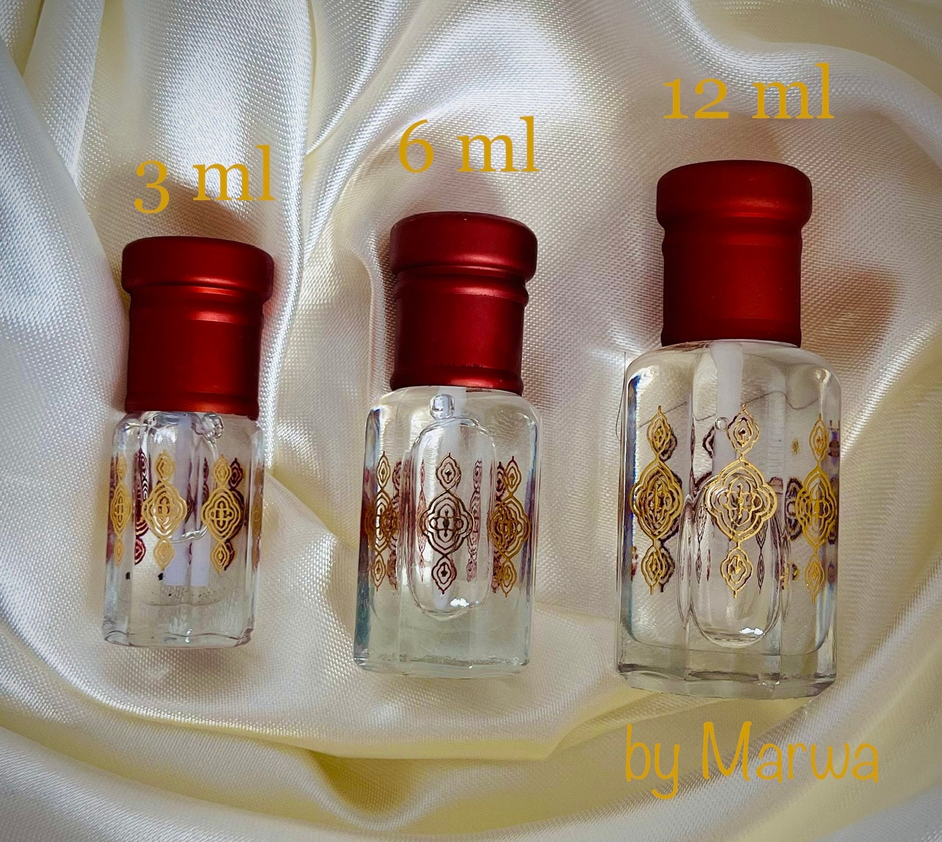 Moroccan Rose Perfume Oil – Floral Attar | Alcohol-free Vegan Halal ...