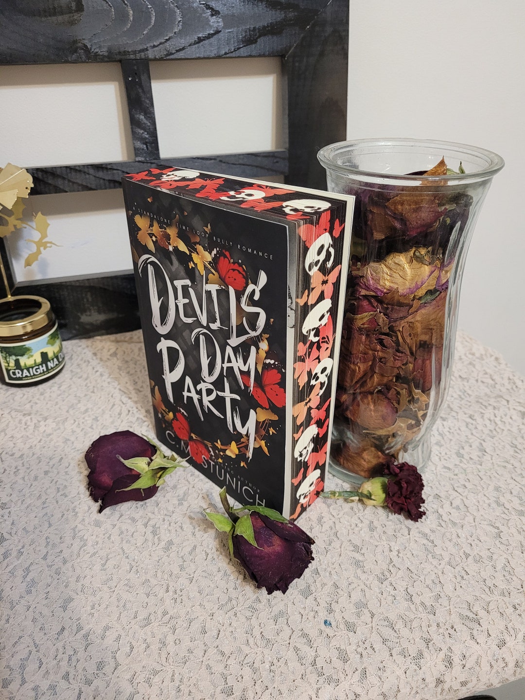 Devils Day Party by CM Stunich With Beautiful Custom Sprayed Edges ...