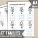 Fact Families Within Ten 25 Printable Worksheets Addition/subtraction ...
