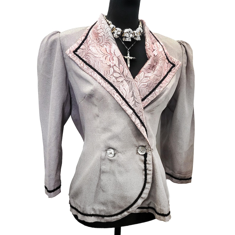 Victorian Ghost Jacket 1980s Vintage - Etsy