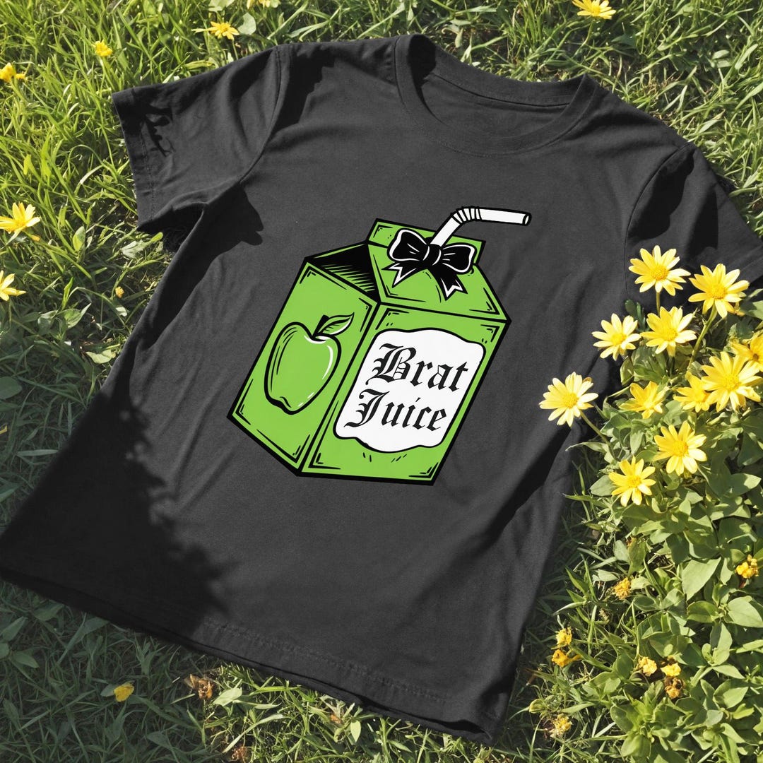 Brat Juice Shirt Green Apple Brat Tee Cute Brat Summer Sweatshirt ...