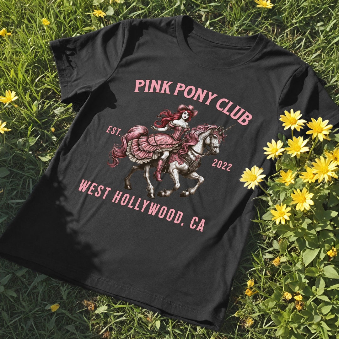 Vintage Pink Pony Club Tee Midwest Princess LGBTQ Pride Shirt Chappell ...