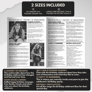 Personalized Birthday Newspaper Announcement Book Newspaper Headlines ...