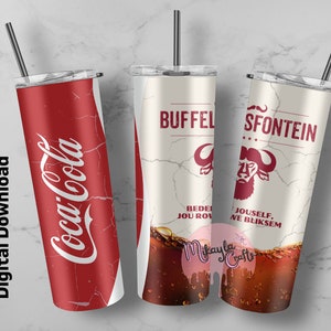 Buffelsfontein Brandy and Coke 20oz Tumbler Wrap, Sublimation Template ...