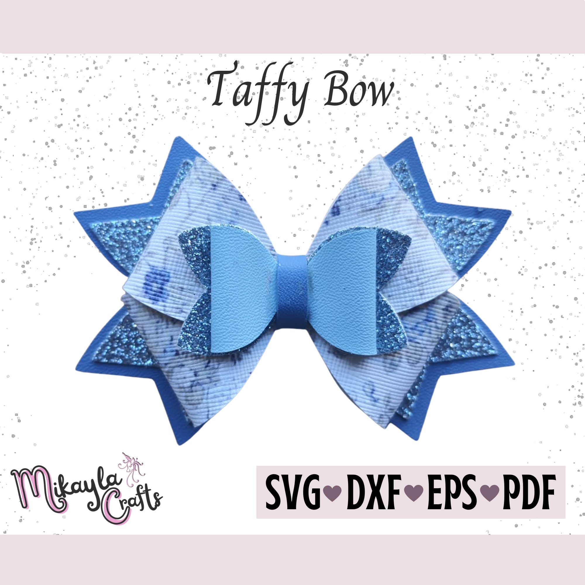 Hair Bow SVG Bow Template Bow SVG Silhouette Cut Files - Etsy
