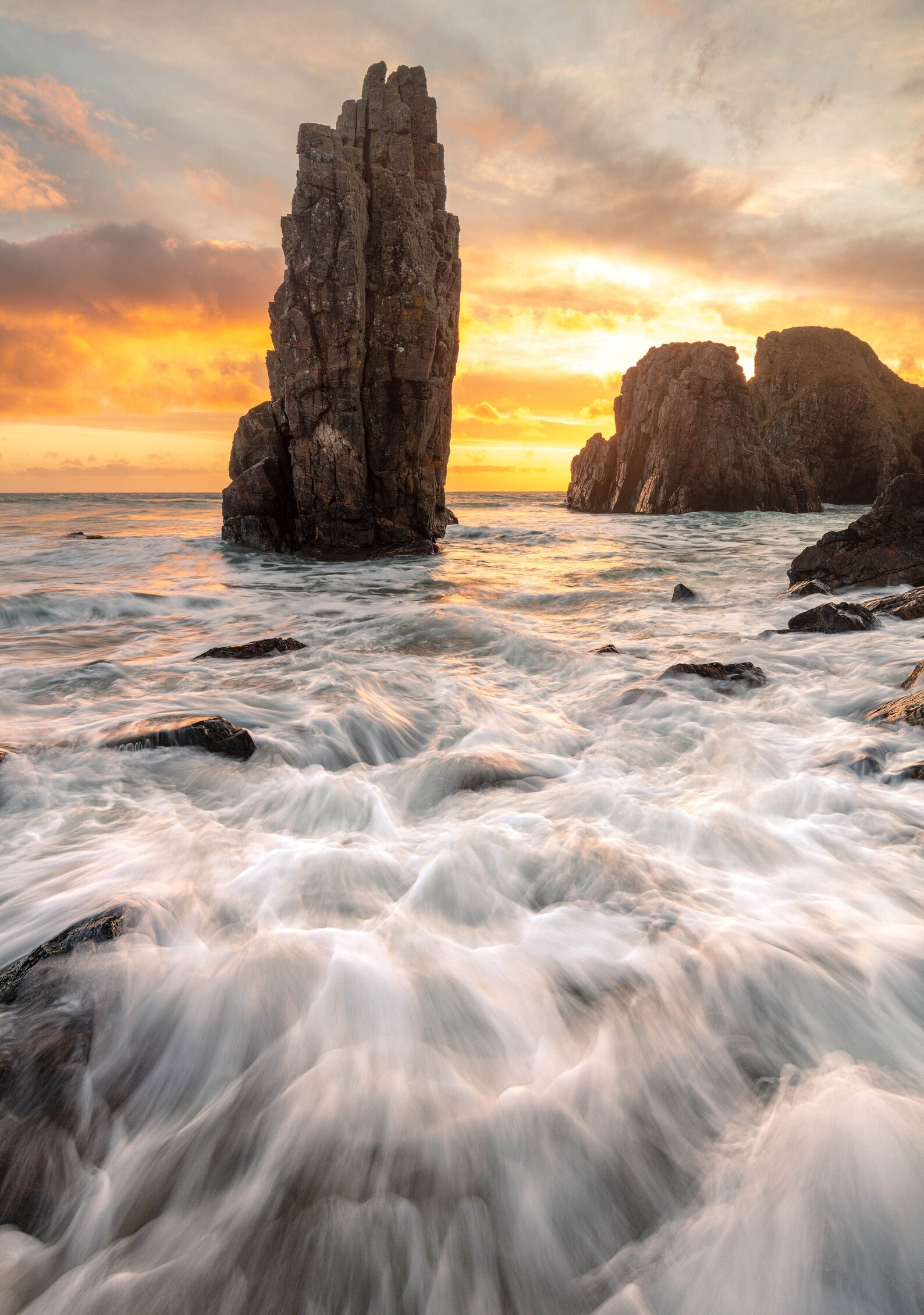 Garry Beach Sea Stack, Isle of Lewis - Etsy